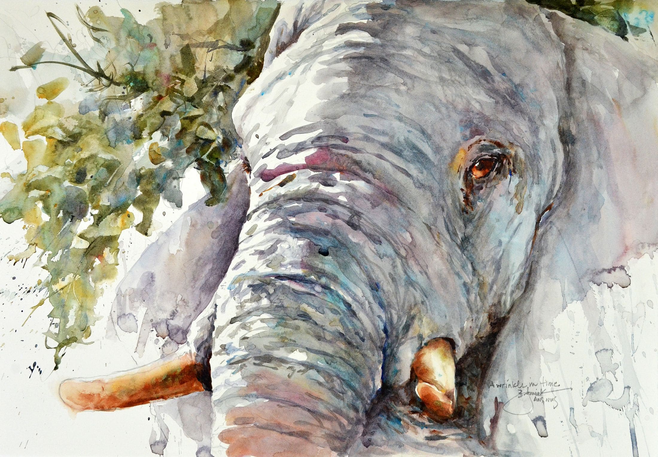 Don't Be Afraid to Paint Outside the Lines - American Watercolor
