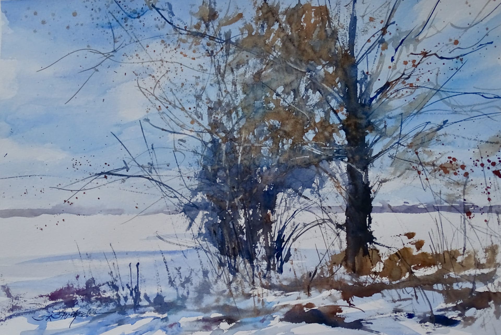 Six Secrets to Better Snow Scenes - American Watercolor