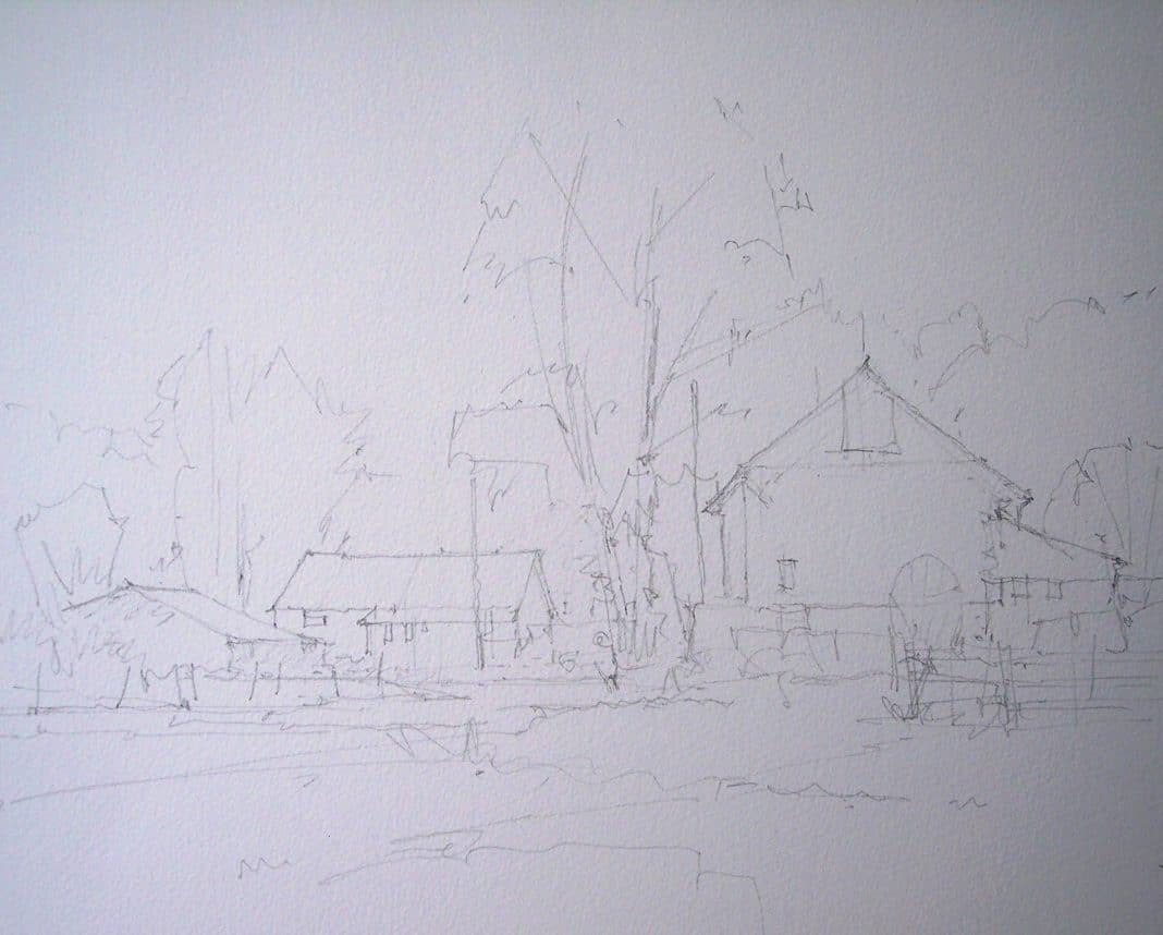 How to Create a Cohesive Composition - American Watercolor