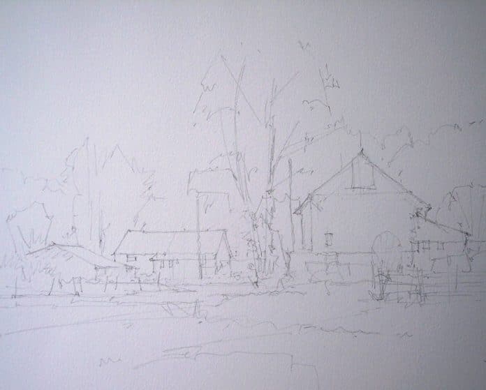 How to Create a Cohesive Composition - American Watercolor