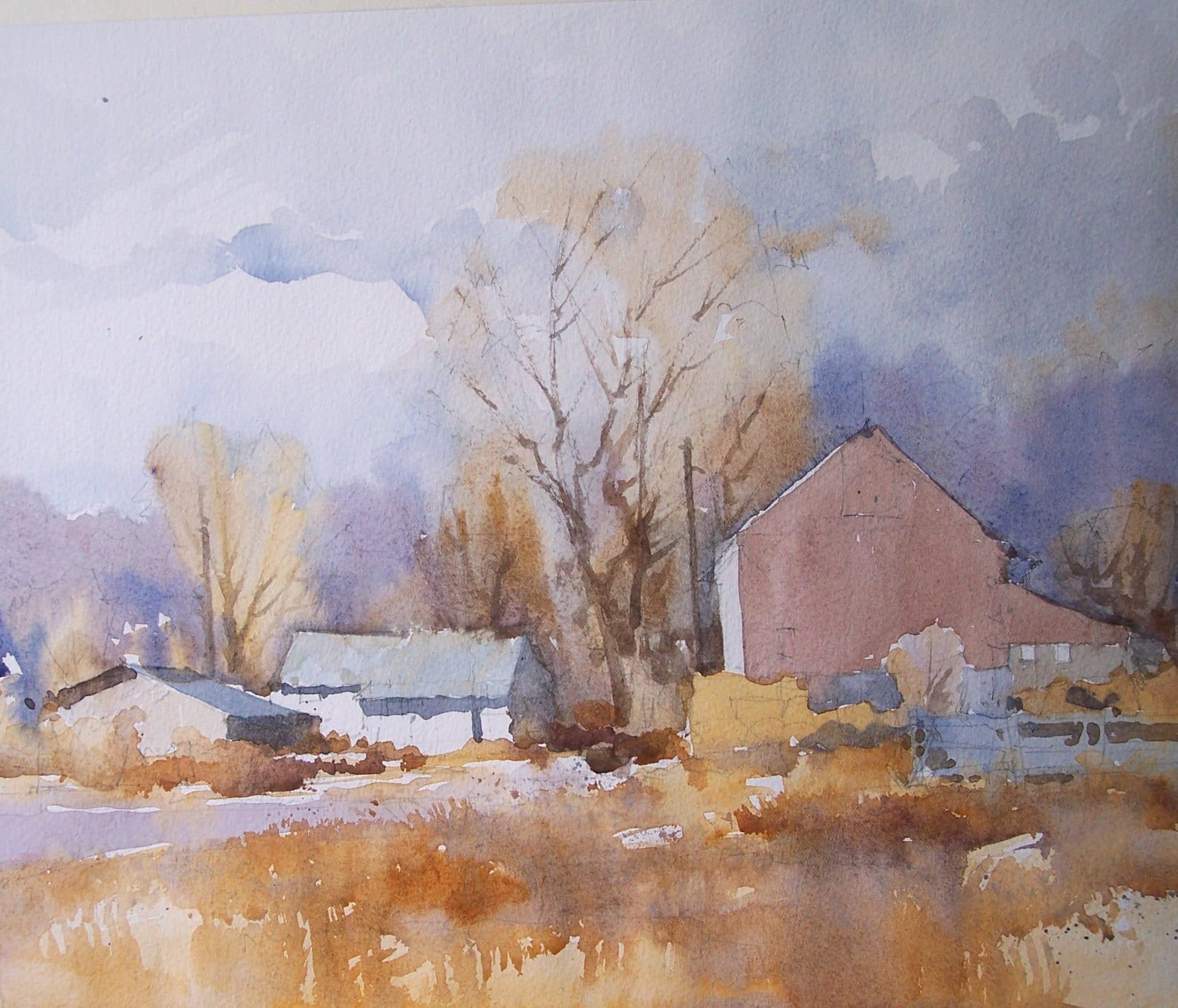 How to Create a Cohesive Composition - American Watercolor