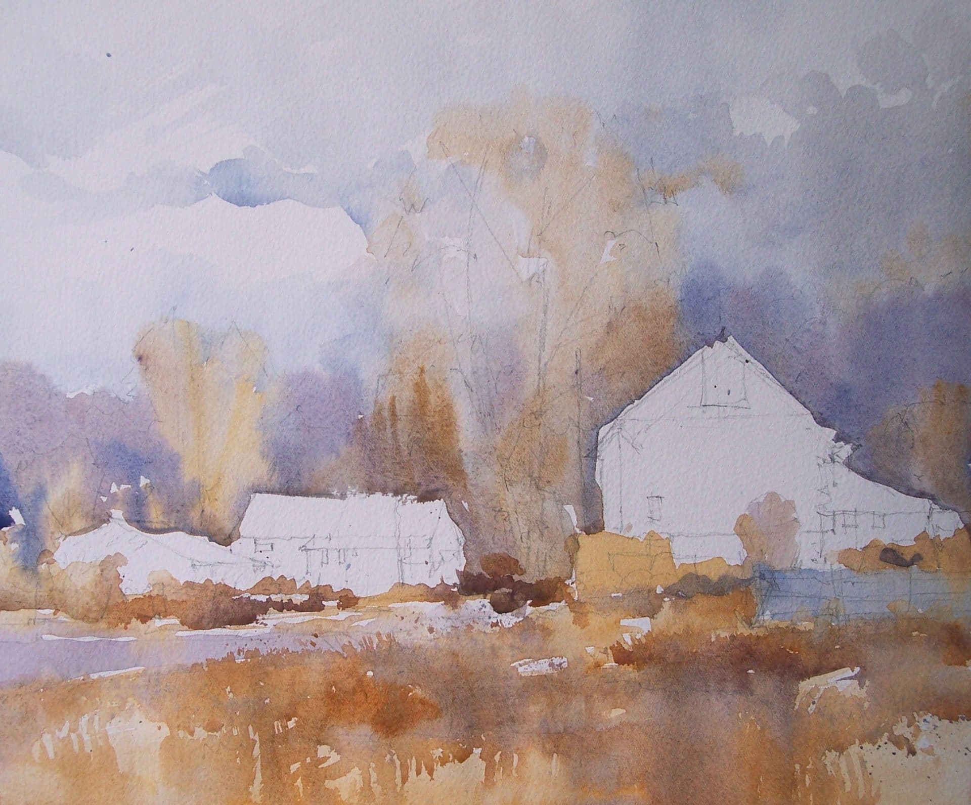 How to Create a Cohesive Composition - American Watercolor