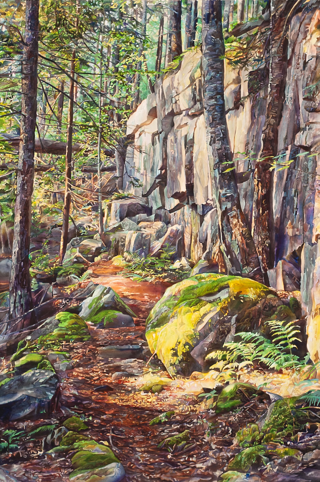 Creating Depth in Large-Scale Watercolor Paintings - American Watercolor