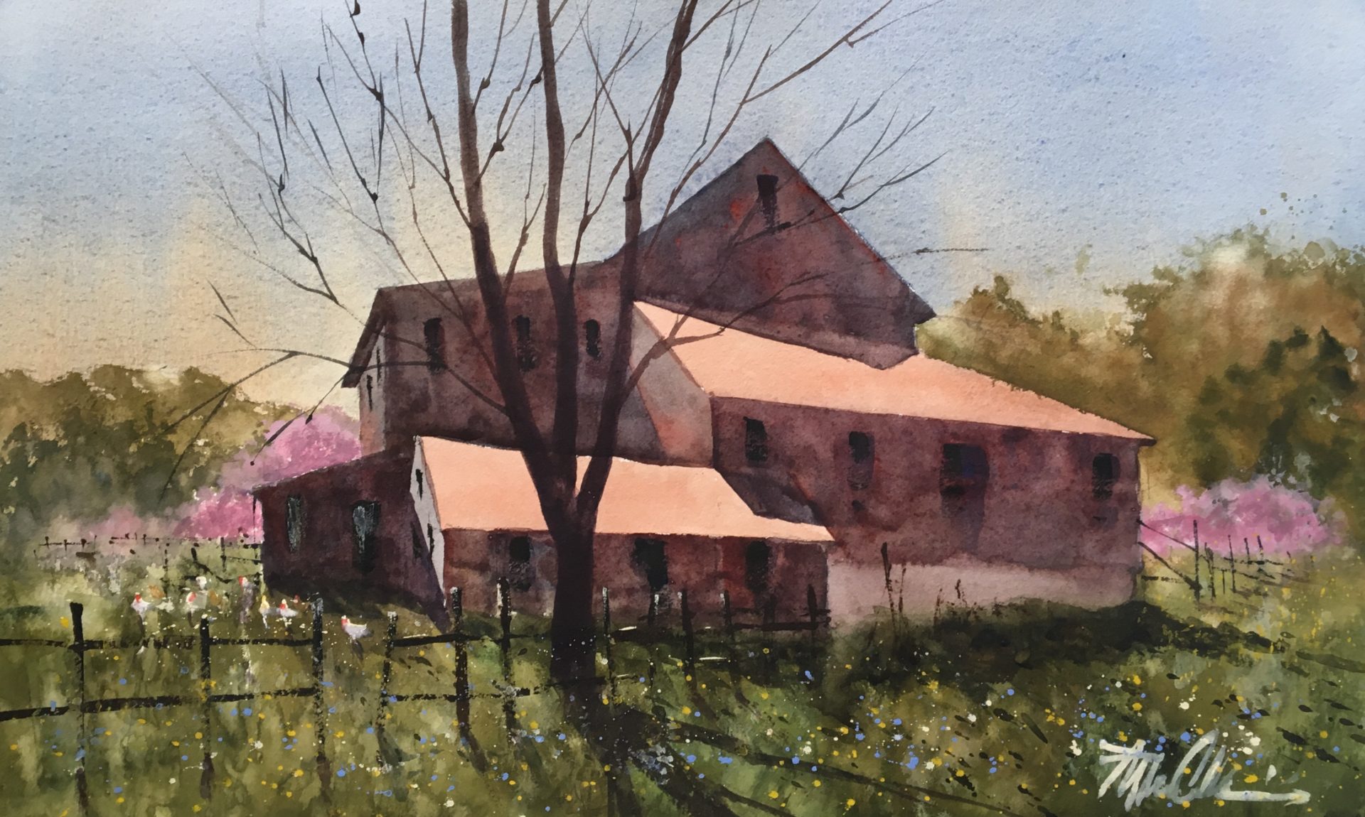 Risk and Reward: Painting Outside - American Watercolor