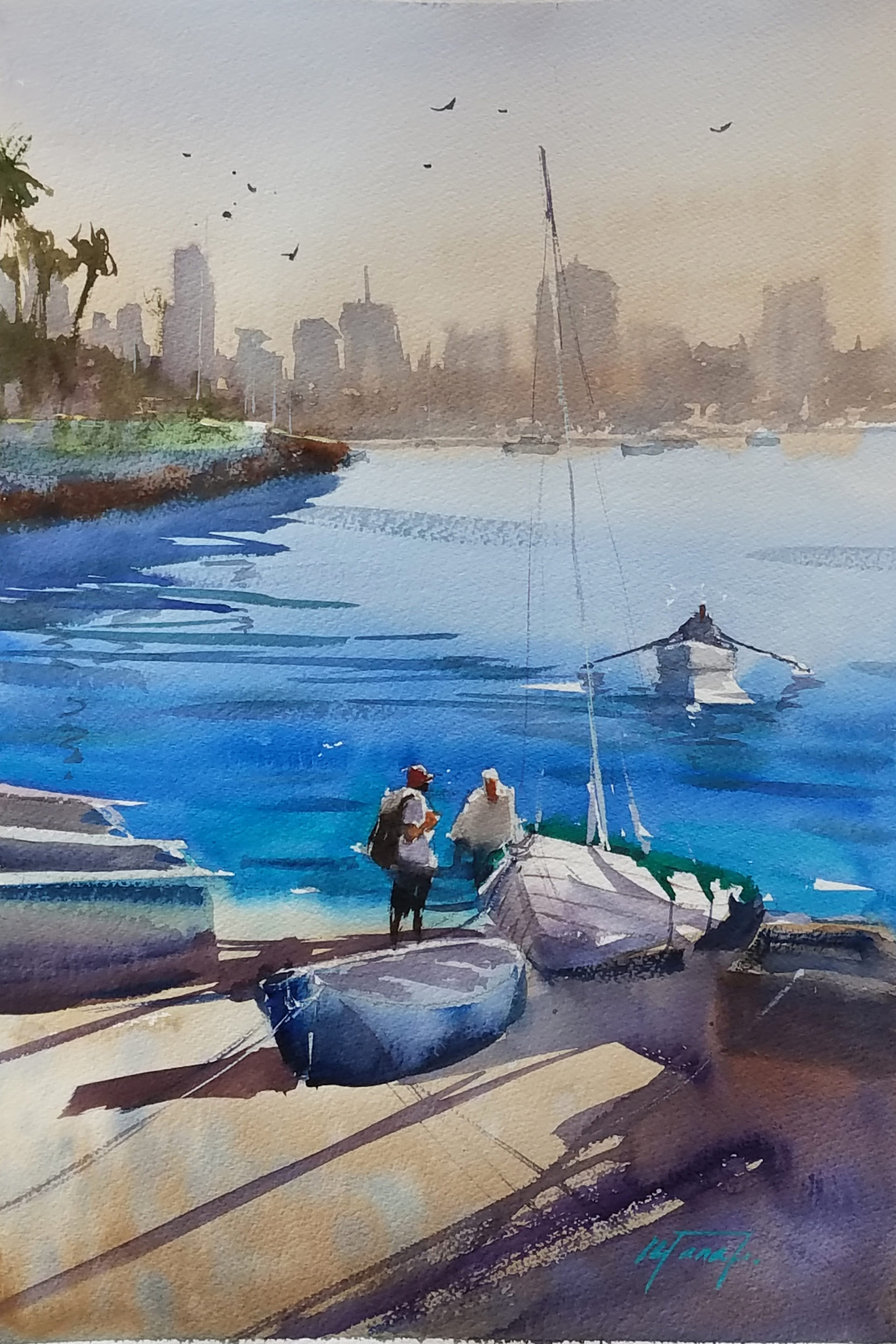 Using Composition to Tell Your Story - American Watercolor