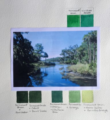Five Fail-Safe Tips for Painting Greens - American Watercolor