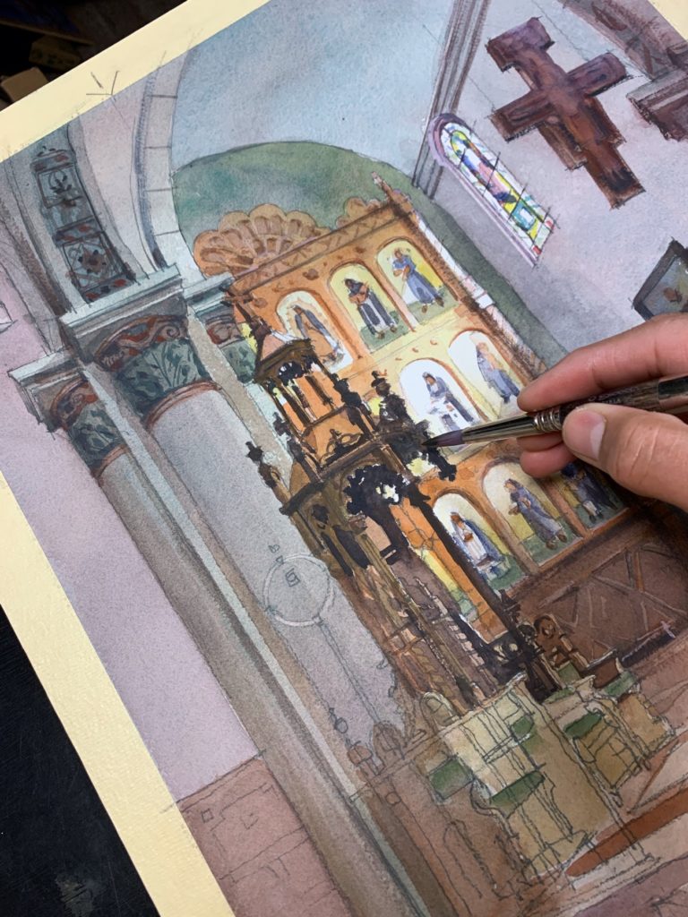 Build to a Powerful Focal Point in 4 Simple Steps - American Watercolor