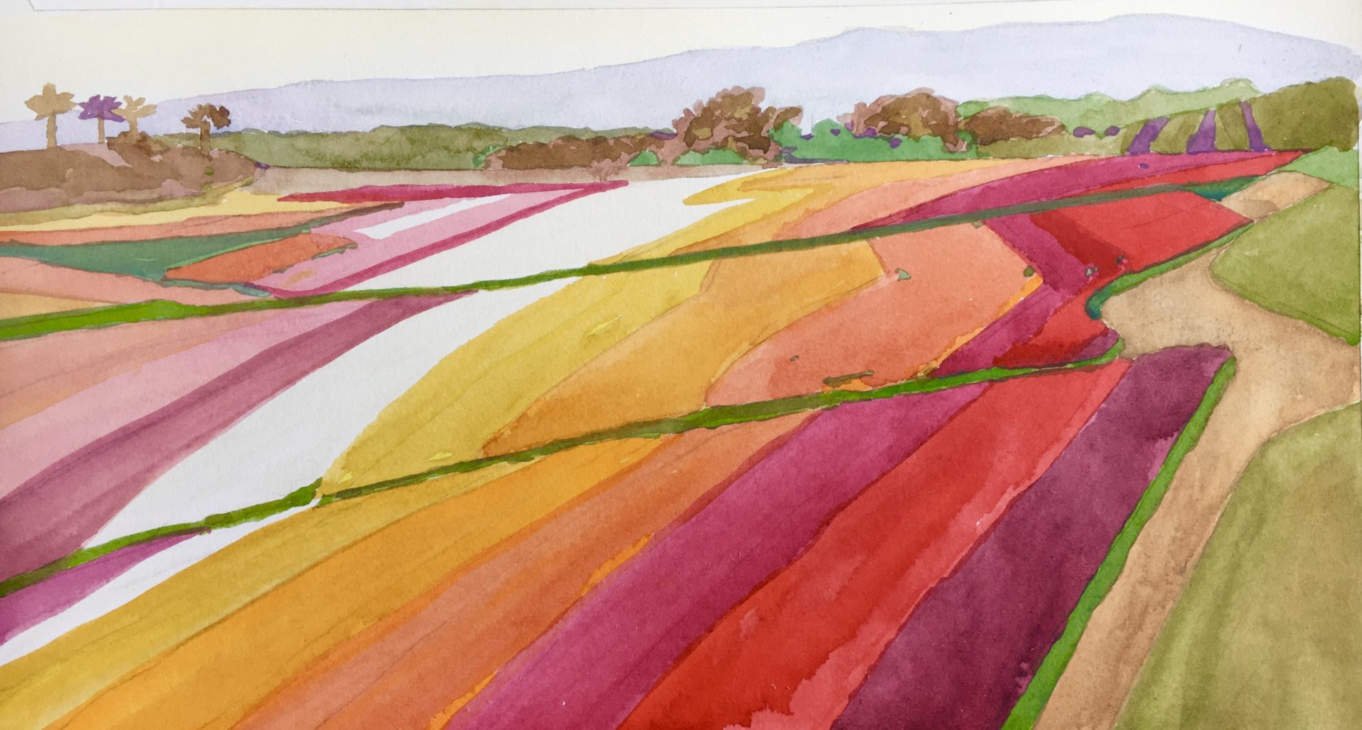 How to Bring Order to a Riot of Color - American Watercolor