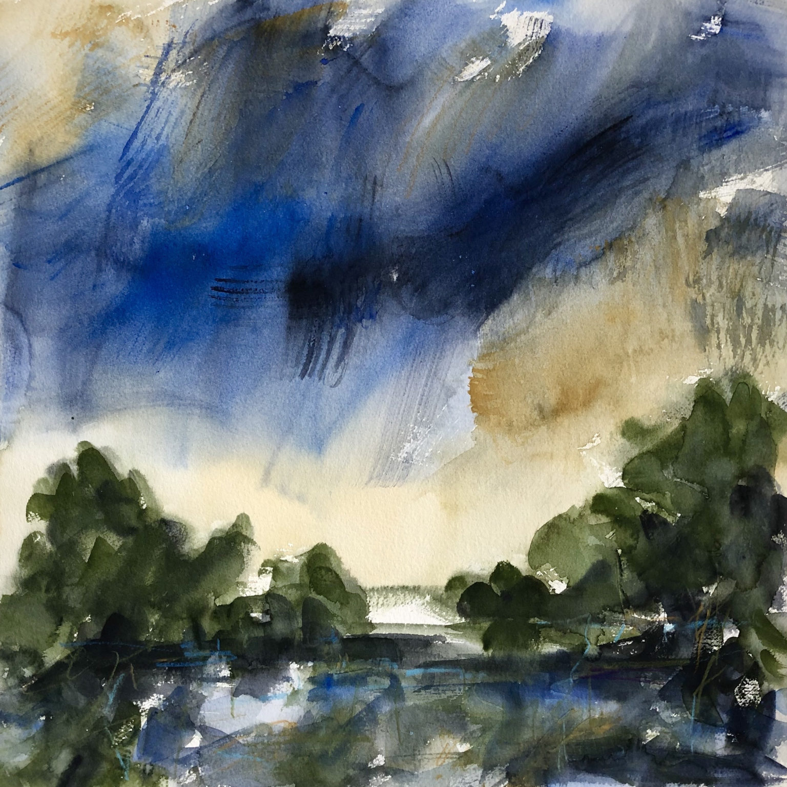 Dawn to Dusk - American Watercolor
