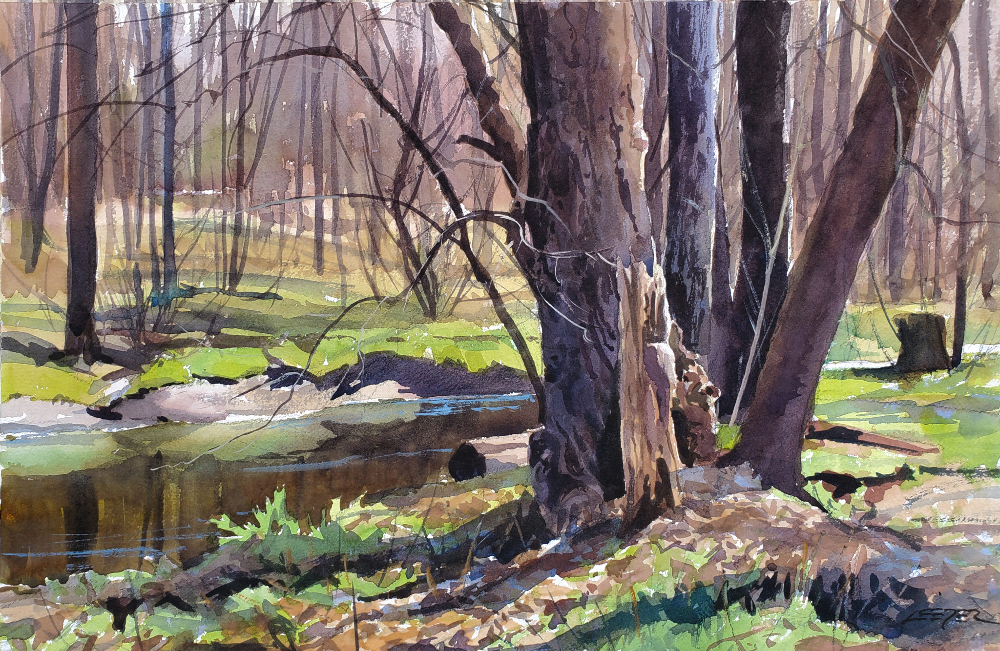 The Key to Authenticity - American Watercolor
